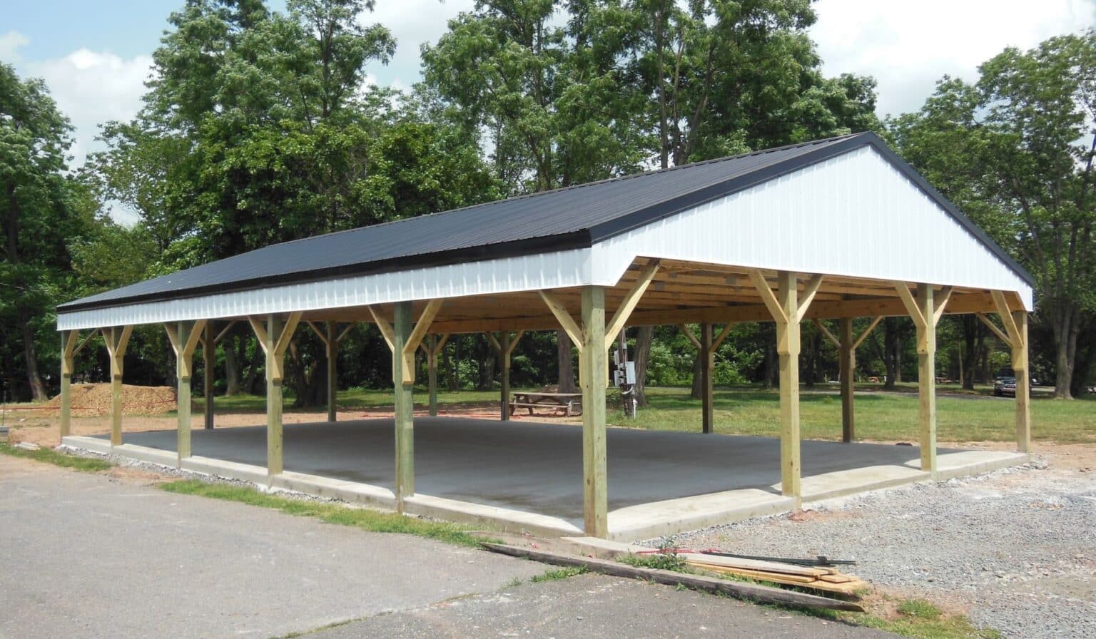 Custom Pavilions & Carports in Lancaster County, PA - Lancaster Pole ...